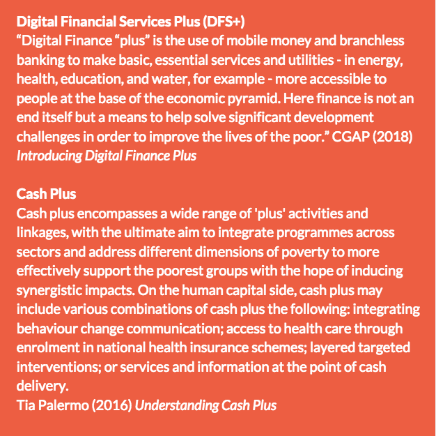 Why cash transfer programme designs need financially-inclusive payment ...