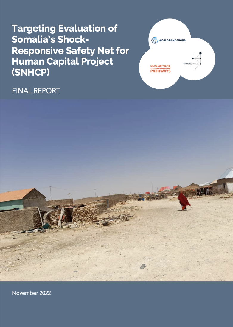 Targeting Evaluation of the Somalia Shock-Responsive Safety Net for ...